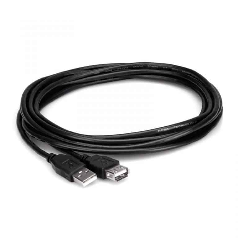 Hosa USB-205AF High Speed USB Extension Cable Type A to Type A